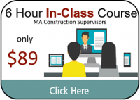 License Renewal Classes for Massachusetts Construction Supervisors